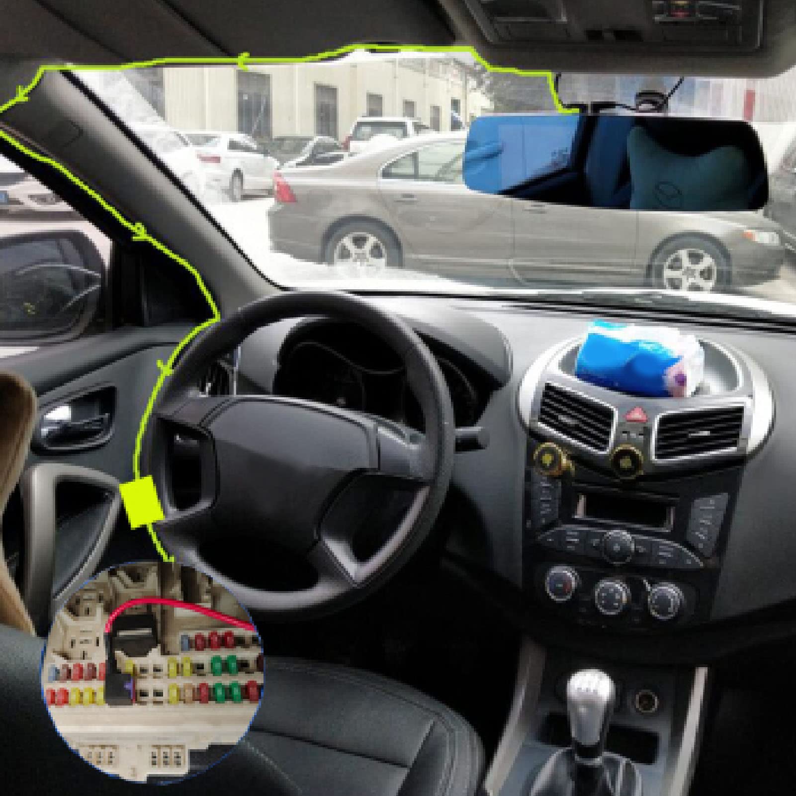 Dash Cam Hardwire, and Micro USB Port Extended Car Camera Kit Mini Dashcam Hardwiring Adapter High Security 12V30V to 5V Widely for Mirror GPS Navigator Radar Detector