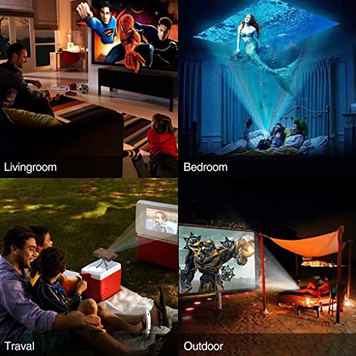 FZZDP Video Projector Home Theater Movie Full 720p Resolution Led Freeshiping Home Cinema Projector for Smartphone