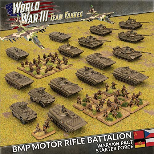Flames of War- Team Yankee- BMP Motor Rifle Battalion