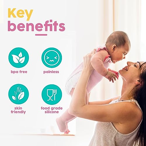 Smart Mommy Manual Breast Pump and Milk Collector - Innovative Design, Hand Pump Breast Pump, Silicone, BPA Free, 150 ml Collector