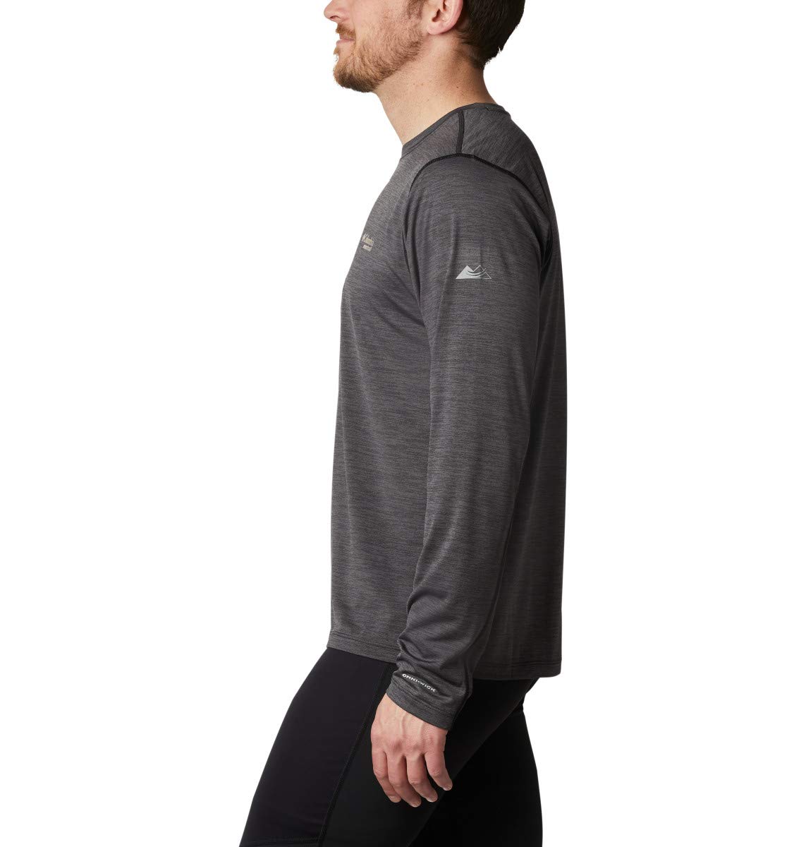 Columbia Men's Trinity Trail Ii Long Sleeve Black