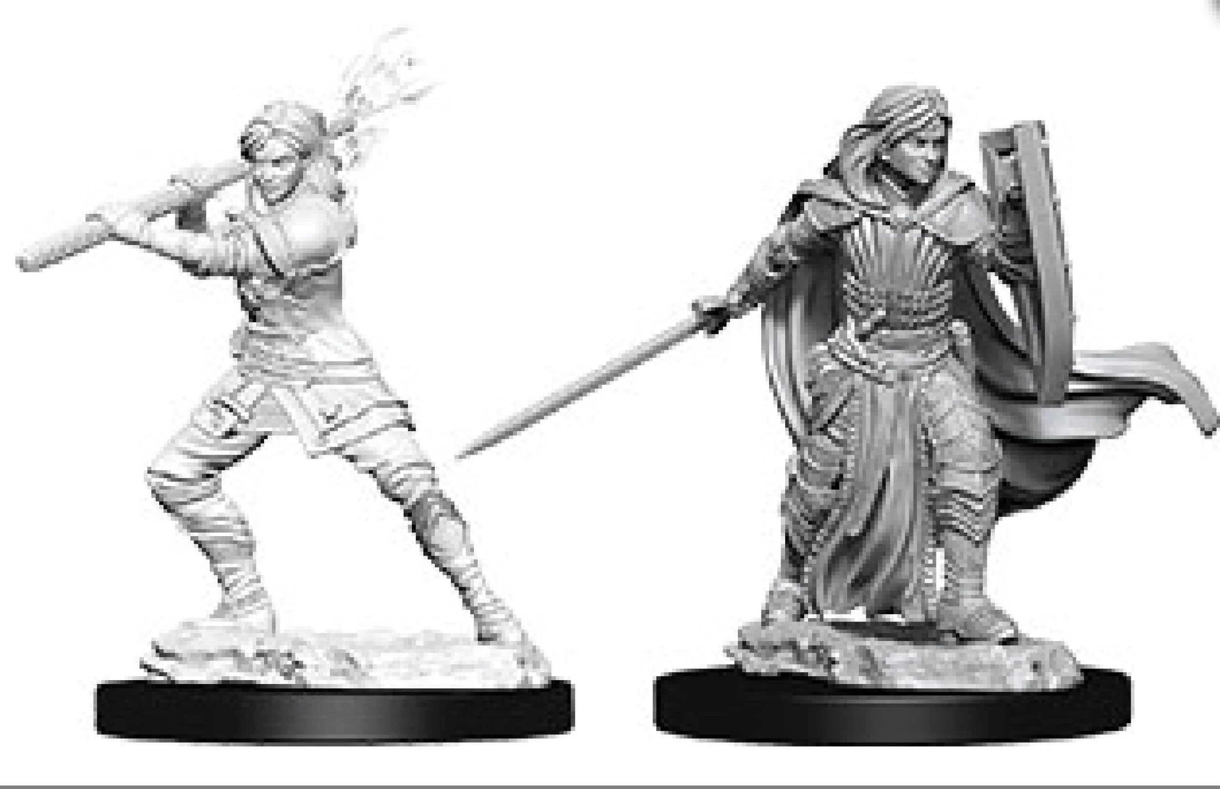 D&D Nolzur's Marvelous Miniatures - Female Human Druid