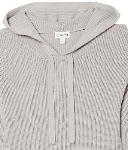 The Drop Women's Claudia Cuddle Hoodie Midi Dress, Porpoise, M