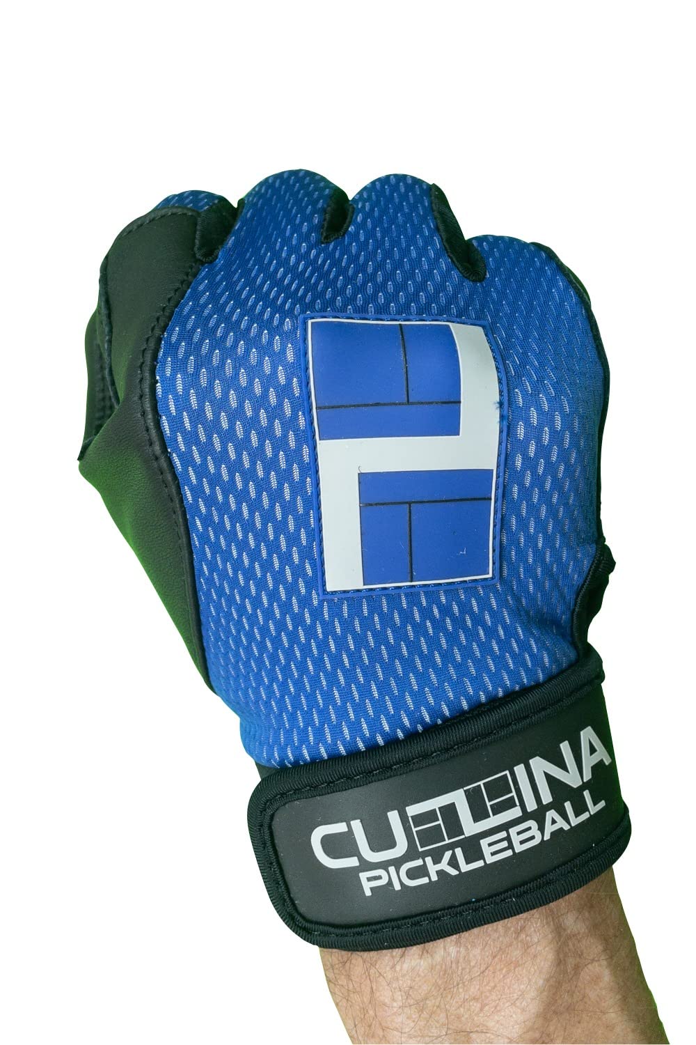 CUZINA HexPro Pickleball Racquetball Glove (Steel Gray/Black, XS, Right)