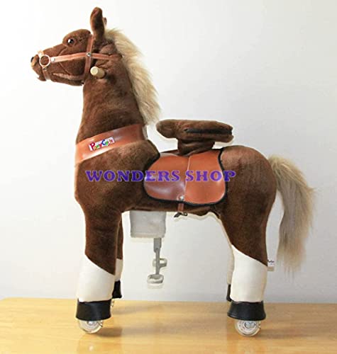 Ponycycle Pony Cycle Ride On Horse Size Medium Brown