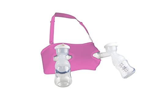 The LaVie 2oz Organic Pumping Spray with Pumping Bra for Handsfree Breastfeeding, Nursing or Pumping, Essential Support for Clogged Ducts, Mastitis, and Engorgement