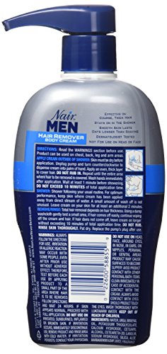 Nair Men Hair Removal Body Cream, 13 Ounce (Pack of 2)