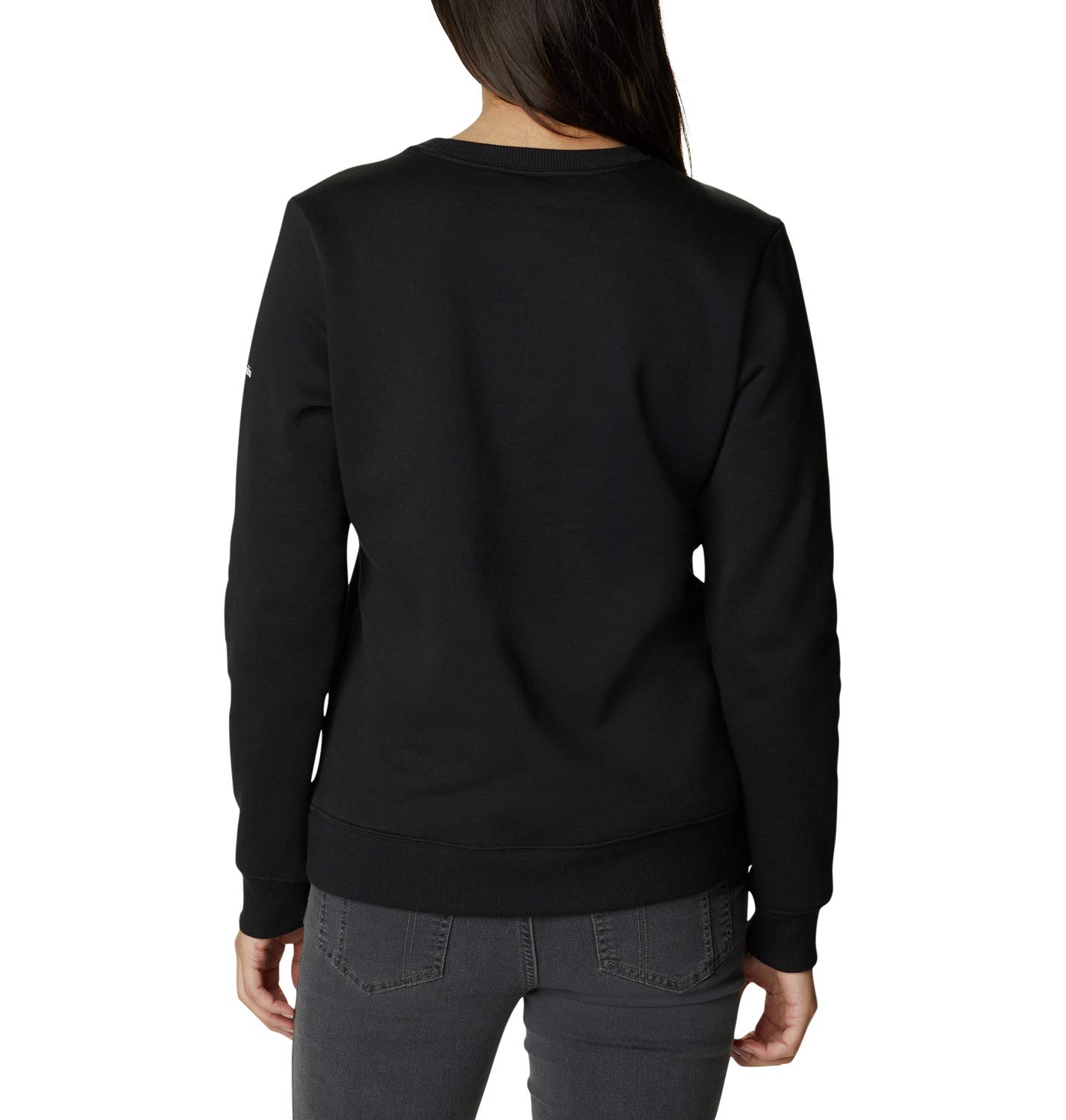 Columbia Women's Logo Crew, Black, Large