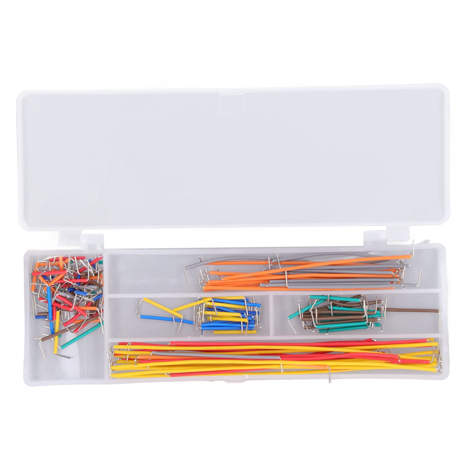 Electronics Component Kit, 830 Tie Points Breadboard Electronics Component Assortment Direct Insert Convenient Clear Labels Easy Finding for DIY