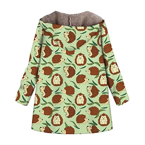 Denim Jacket For Women Women's Winter Thicken Coats Warm Puffer Parka Jackets with Removable Fur Hood