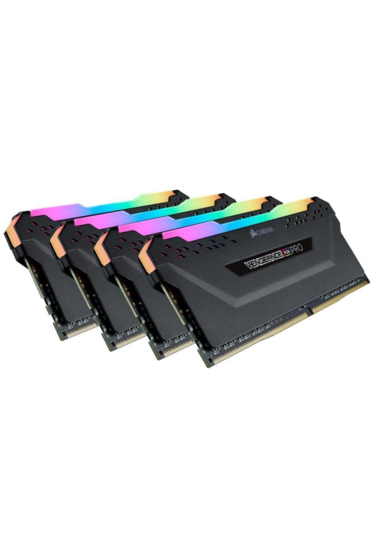 Corsair Vengeance RGB Pro 32GB (4x8GB) DDR4 3600 (PC4-28800) C16 Desktop memory โ Black