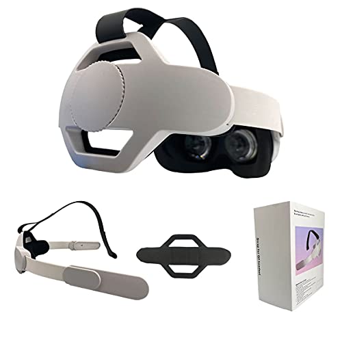 dethinton Head Strap for Oculus Quest 2 with Head Cushion, Adjustable Head Strap Replacement for Oculus Quest 2 Elite Strap, Enhanced Support and Comfort in VR