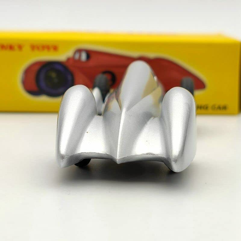 DeAgostini 1/43 Dinky Toys 23D for Auto Union Racing Car #2 Silver Diecast Model Toys Car Limited Collection Auto Gift