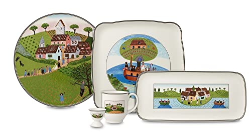 Villeroy & Boch 1486302808 About Square Platter, Multi, Small