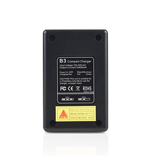 Soshine Smart Airsoft Lipo Battery Charger,2S 3S Cells 10W Balance Lipo Charger for 7.4V 11.1V Airsoft Gun Battery