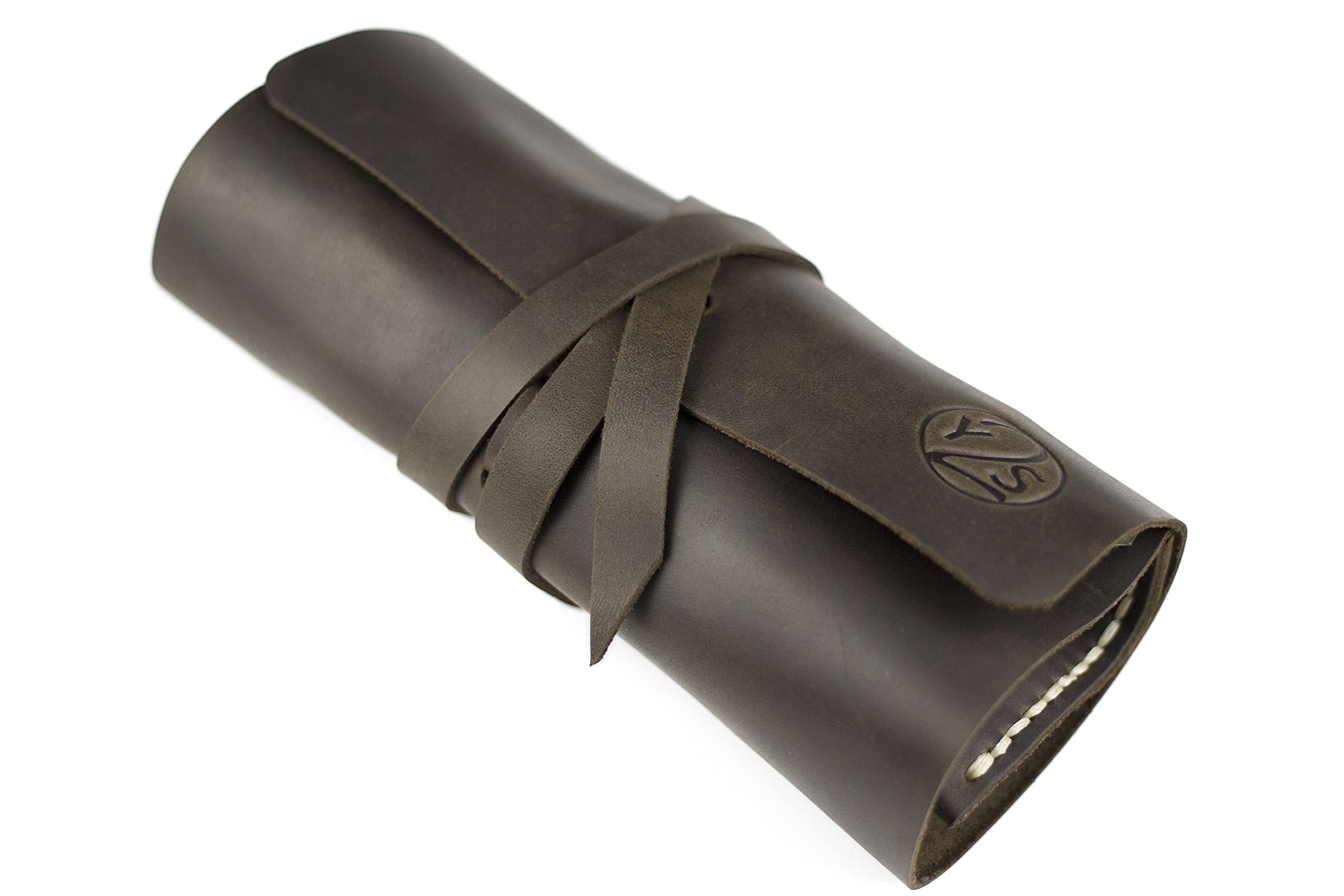 Cord Organizer Wrap Holder Cable bag Roll Holder Earphone wrap winder Travel Accessories (Brown) - Y2S