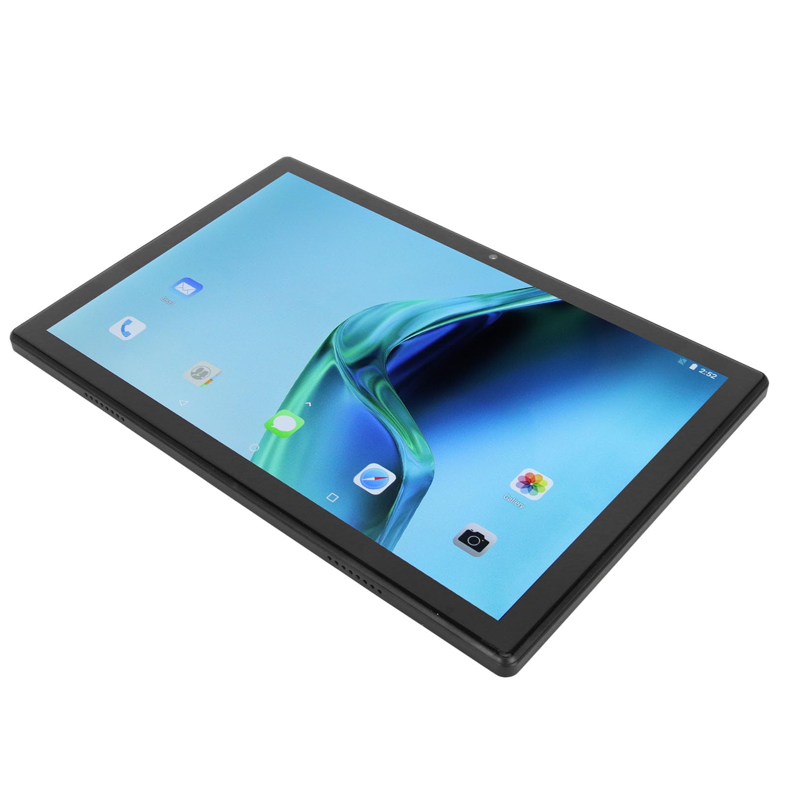 DAUERHAFT 10.1in Tablet, Octa Core Tablet PC Front 8MP Rear 13MP 8GB RAM 128GB ROM for Entertainment (Black)