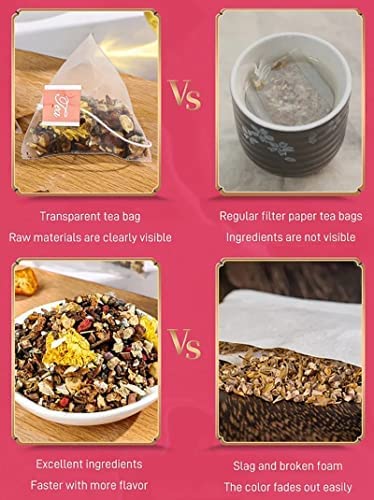 Everyday Nourishing Liver Tea - Natural and Additive-Free Tea for People with Poor Lifestyle Habits,Tian Tian Qing Da Cha Tea. (2 box / 12 packs)