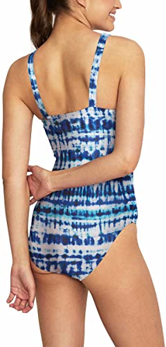 Speedo Womens Tank One Piece Swimsuit (XX-Large, Bright Cobalt)
