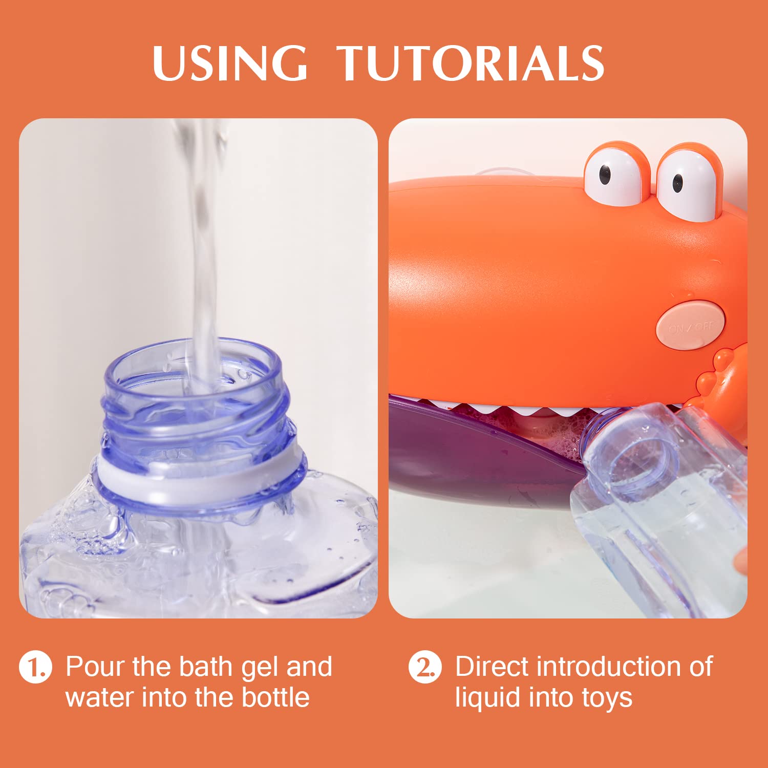 Dinosaur Bath Toys,Toddler Bath Bubble Machine Bathtub Toy, 250ML Capacity 1000+ Bubbles Per Minute, 12 Childrenās Songs, Shower Bath Wall Toy Bubble Maker, Present for Baby Kids