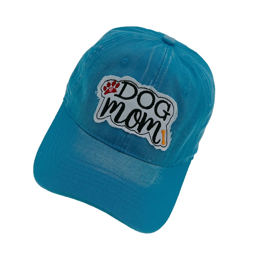 Dog Mom Baseball Cap Vintage Washed Distressed Adjustable Dad Hat for Women (Style 3)