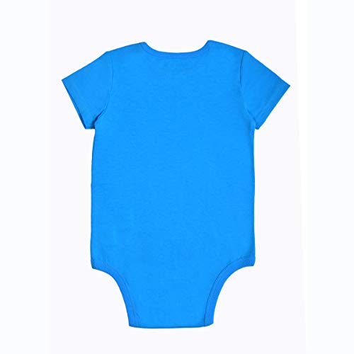 Marvel Boys’ Captain America Bodysuit and Hat Set for Newborn and Infant – Blue