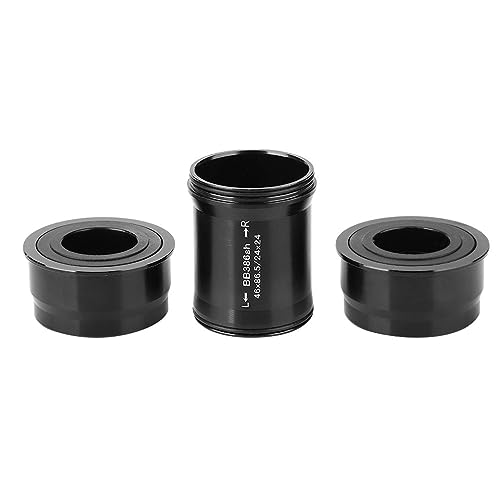 Dilwe Bicycle Bottom Bracket, 24mm Press Fit Bearing Bottom Brackets for Cranksets Mountain Road Bike Cycling Accessory
