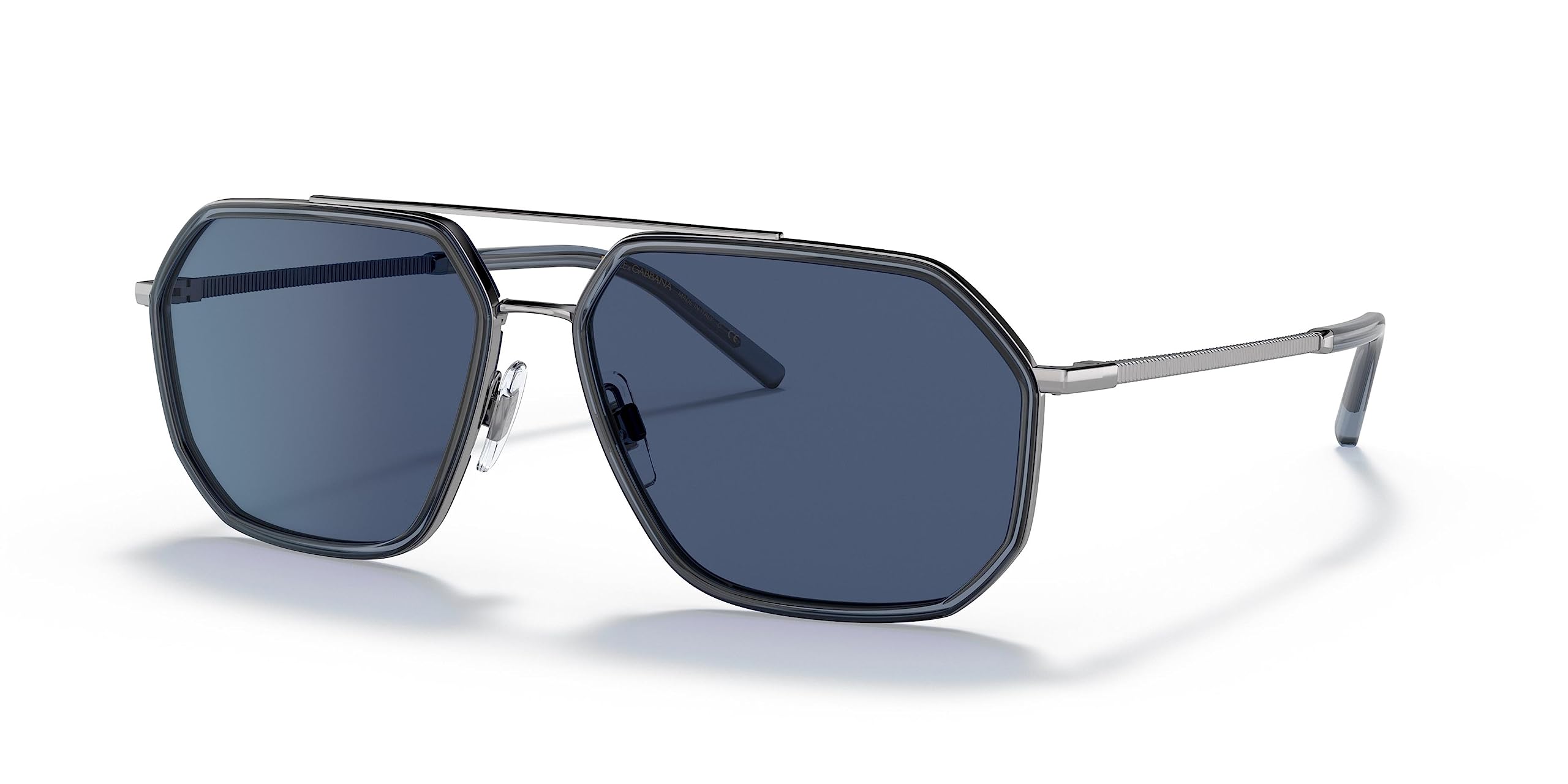 Dolce & Gabbana DG 2285 Ruthenium Blue/Dark Blue 60/15/145 men Sunglasses