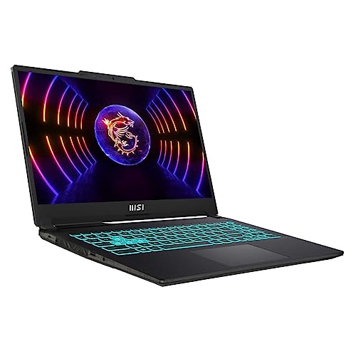 MSI 2023 Cyborg 15.6" 144HZ FHD Gaming Laptop, 13th Gen Intel Core i7-13620H, NVIDIA GeForce RTX 4050, 32GB DDR5 RAM, 1TB NVMe SSD, Wi-Fi6, Backlit Keyboard, Win11
