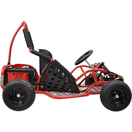 MotoTec 48v 1000w Off Road Go Kart in Red