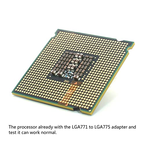 MovoLs CPU Compatible with XEON E5430 2.66GHz 12M 1333Mhz CPU Processor Works On LGA775 Motherboard Improve Computer Running Speed