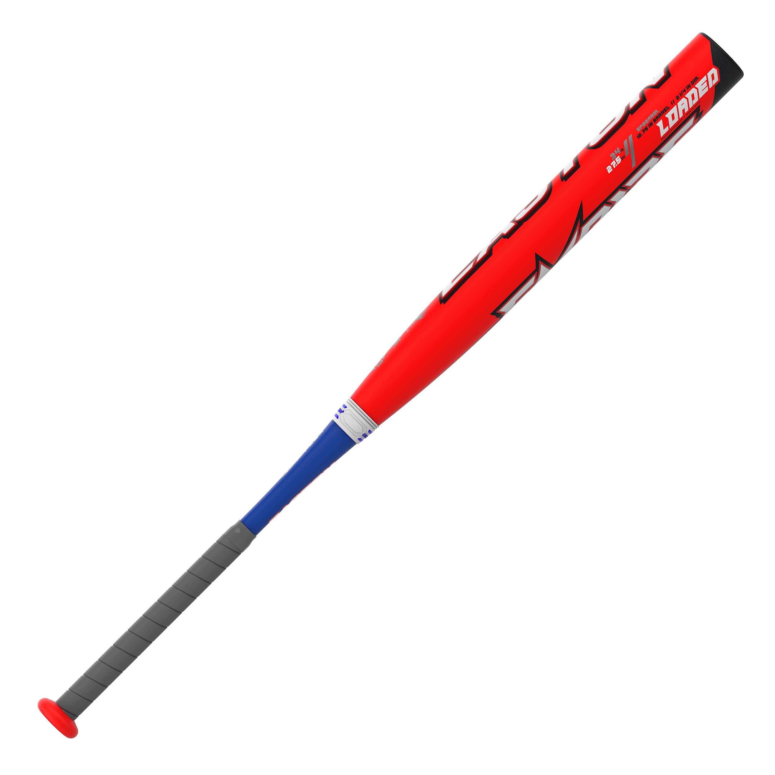 Easton Empire Ron Salcedo Slowpitch Softball Bat, End Loaded, 12.75 in Barrel, Senior (SSUSA) & ISA, 34in x 27.5oz