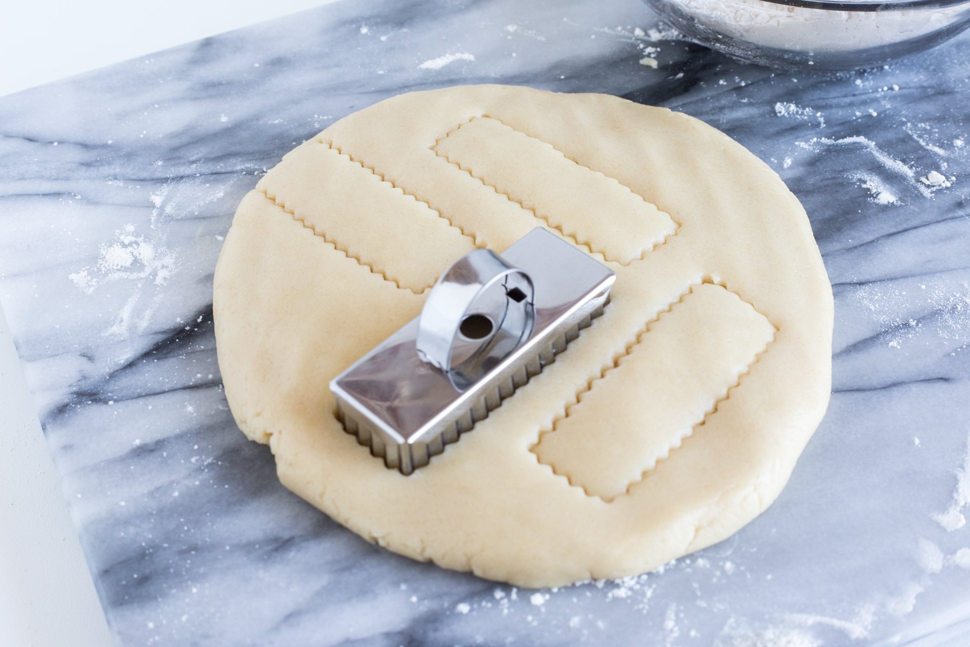 Fox Run Shortbread Cookie Cutter, 3-Inch, Stainless Steel
