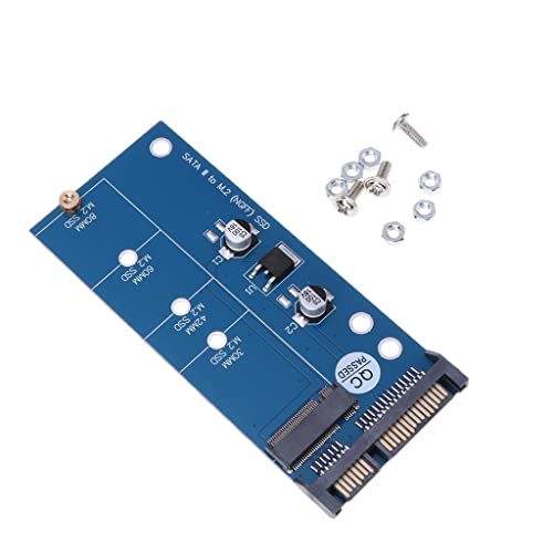Funtasica M.2 SSD to III Adapter Card Support B/B+ Based Size 2230 2242 2260 2280
