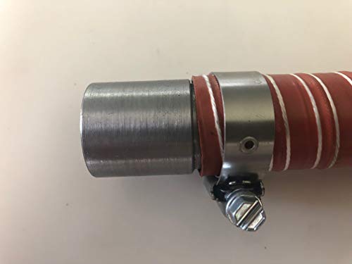 GenExhaust Universal Generator 1" Silicone tubing Exhaust Extension 3 Foot Length.