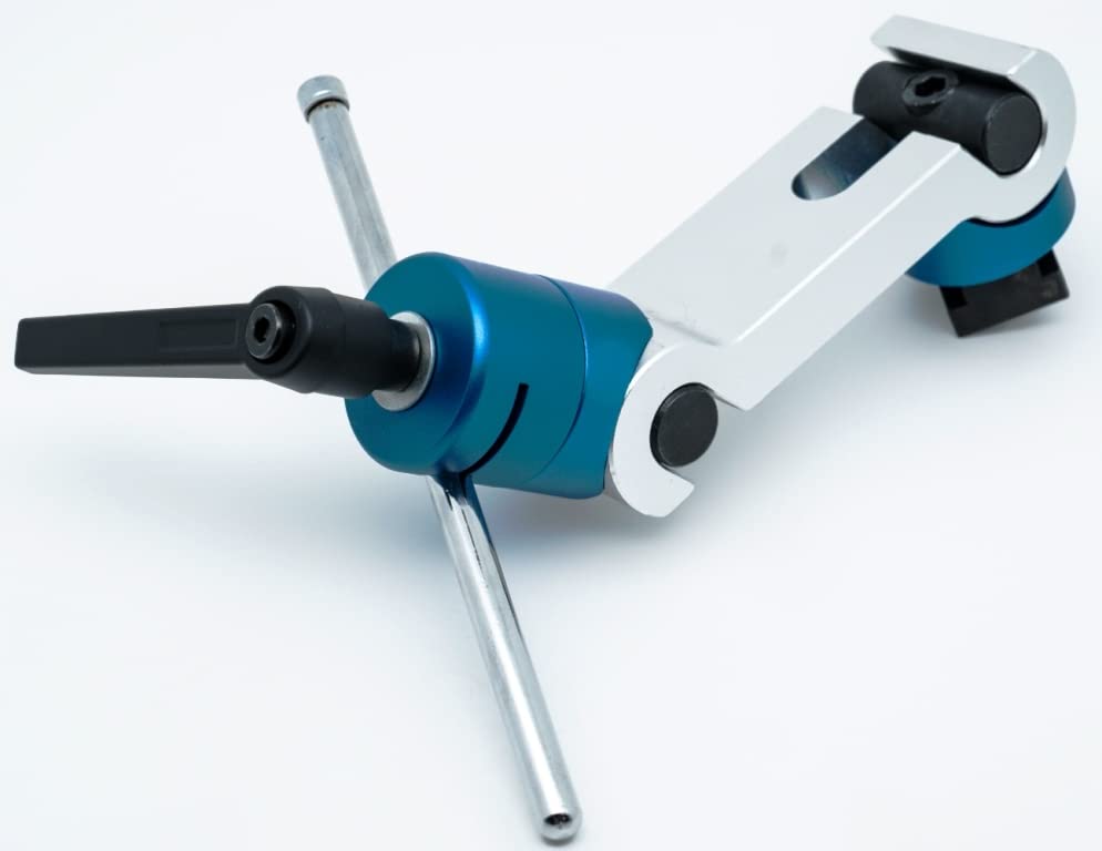 LLDSIMEX Adjustable Vise Stop 5 Axis Movement Mill Work Stop CNC Mill Machines Part Workpiece