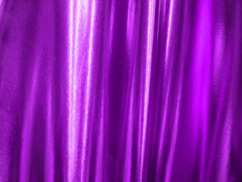 Purple Metallic Spandex Fabric 60" By the Yard