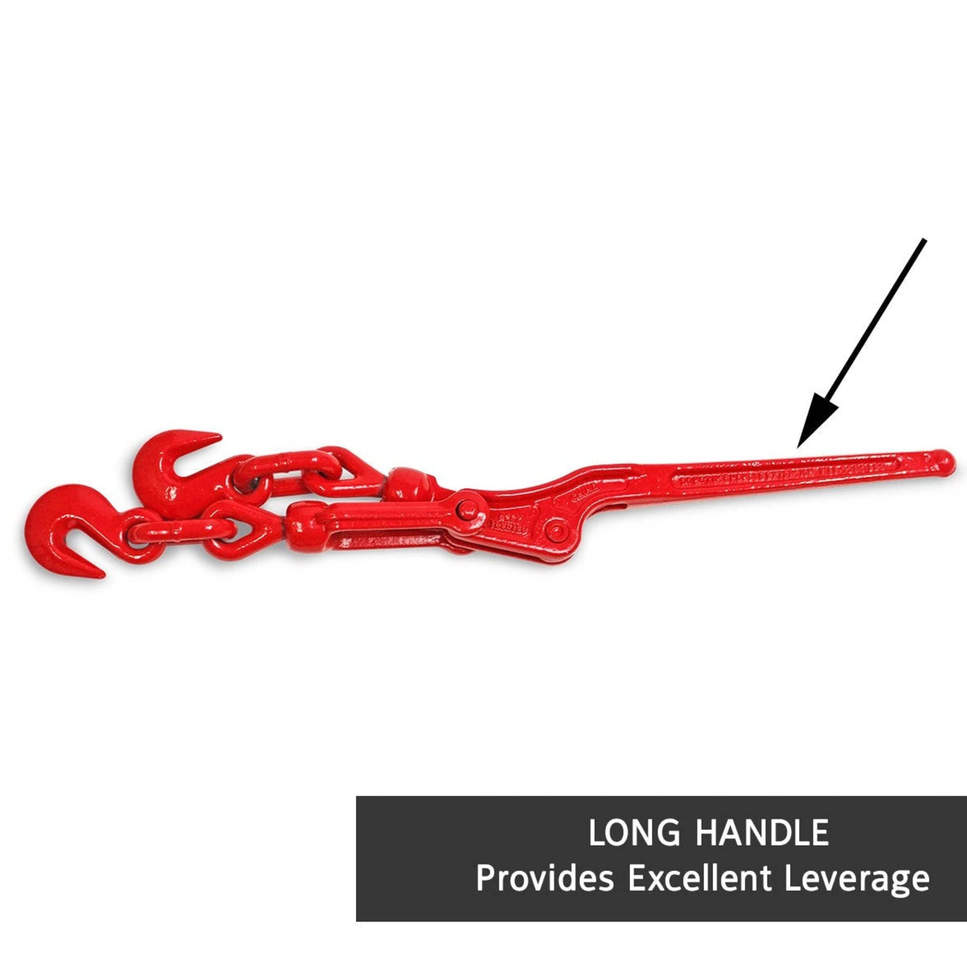 DC Cargo Heavy-Duty Chain Binder 3/8" - 1/2", Load Binders with 9,200 lbs Working Load Limit - Chain Binders for Secure and Safe Transport