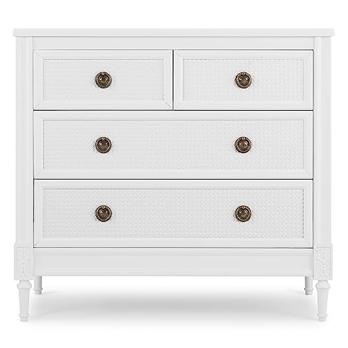 Delta Children B0CBQTYG76, Dresser w Interlocking, Bianca White
