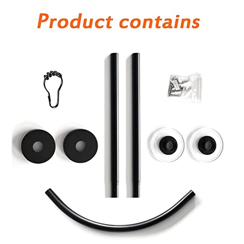Shower Curtain Rail L Shaped Telescopic Shower Curtain Rods Waterproof Curtain Rustproof Metal Curved Bathroom Curtain Rail Rod (60x80cm-80x120cm)