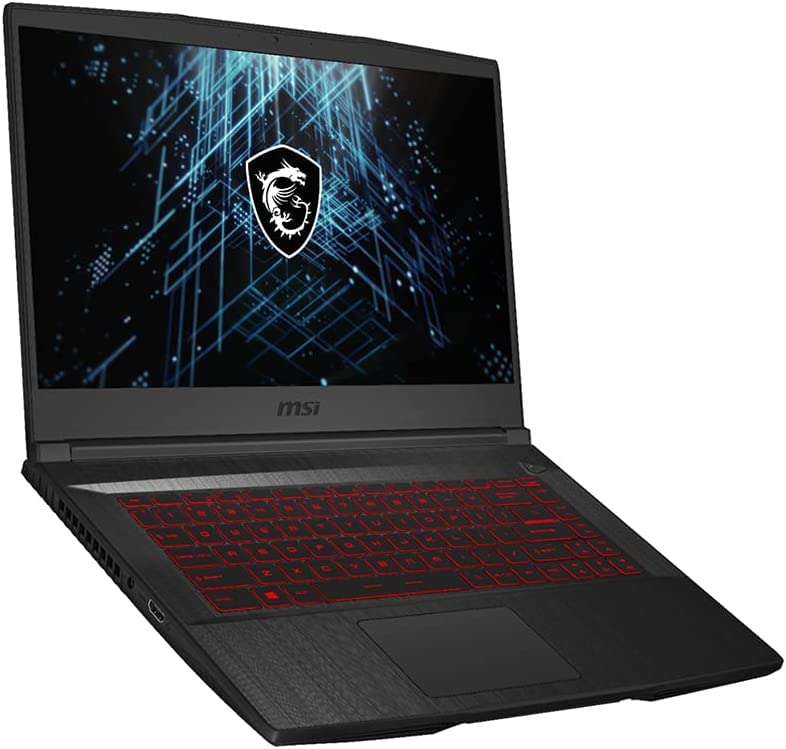 MSI 2022 GF65 15.6" FHD 144Hz Laptop Computer, 10th Gen Intel Core i5-10500H, 32GB RAM, 1TB PCIe SSD, Backlit Keyboard, NVIDIA GeForce RTX 3060 Graphics, Windows 10, Black, 32GB SnowBell USB Card