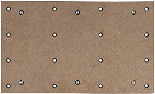Genmitsu CNC MDF Spoilboard Table for 3018 CNC Router Machine, 30 x 18 x 1.2cm (11-4/5''x 7''x 1/2''), M6 Holes (6mm), Screws and Nuts Included