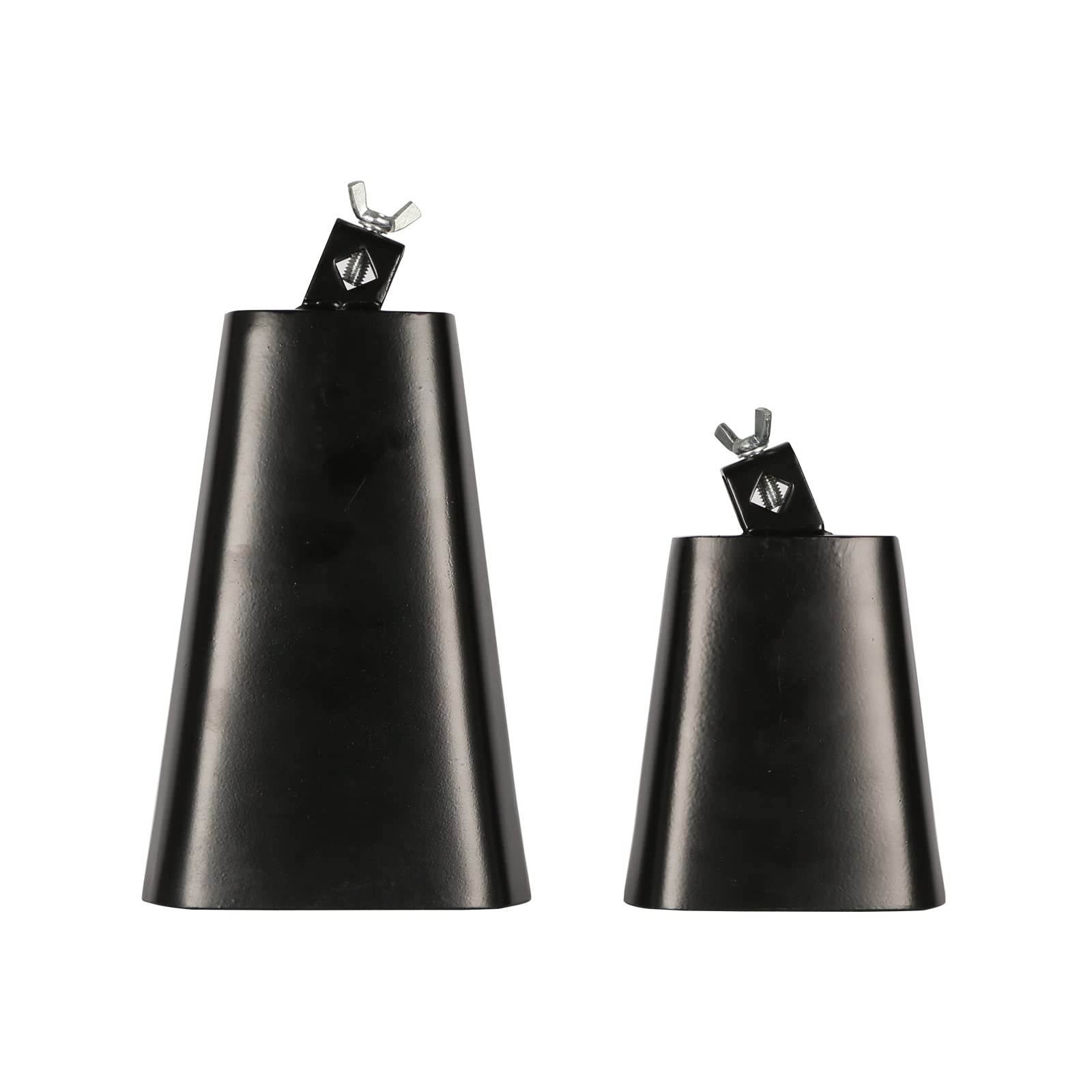Cowbell,Janerock 5 inch Metal Steel Cow Bells Noise Makers Hand Percussion Cowbell with Stick for Drum Set