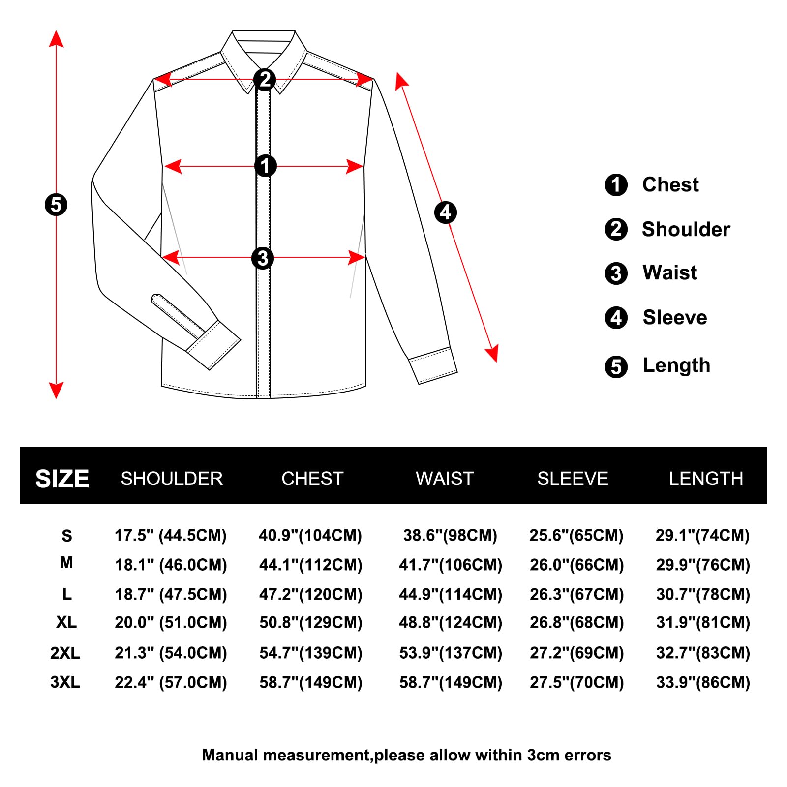 DiBanGu Men's Business Black Green Dress Shirt Long Sleeve Regular Fit Casual Button Down Shirt