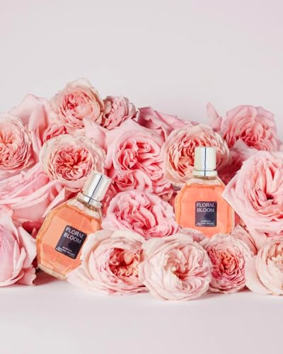 META-BOSEM Floral Bloom, Women Perfume Eau de Parfum Natural Spray Fragrance - Fresh Floral Scent - Flowery Vanilla Notes - Holiday Gift - for All Day Use - a Classic Bottle, 3.4 Fluid Ounce/100Ml