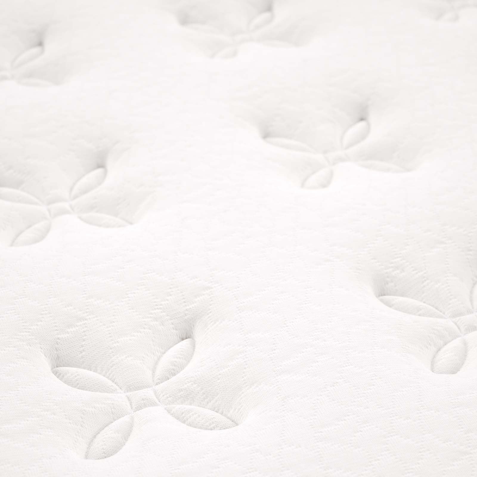 Modway Jenna 6" Innerspring and Foam Narrow Twin Mattress in White