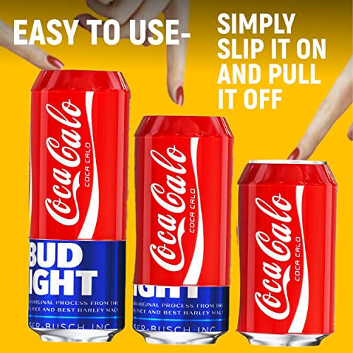 Skywin Silicone Can Cover (10 Pack) - Can Cover can Hides Can by Disguising it as a Can of Soda Silicone Can Sleeve