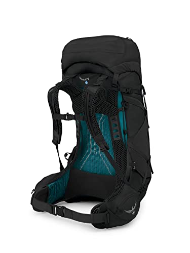 Osprey Aura AG LT 50L Women's Backpacking Backpack, Black, WM/L