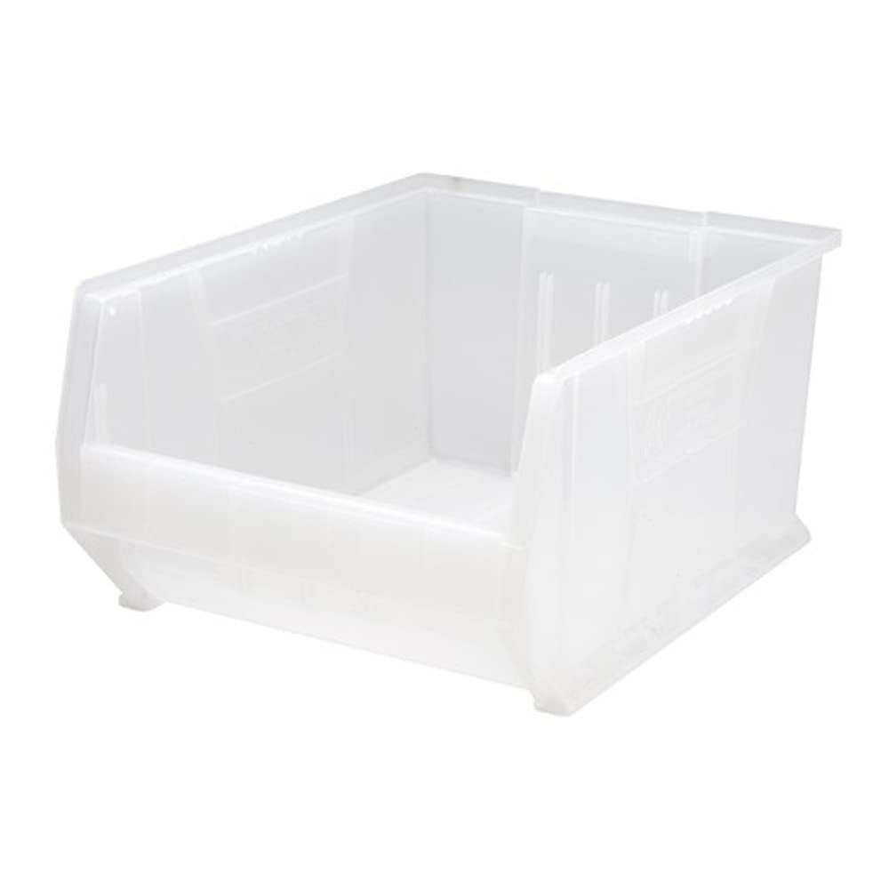 Quantum Storage Systems, QUS955CL, Bin, 23-7/8 In. L, 18-1/4 In. W, 12 In. H,Clear