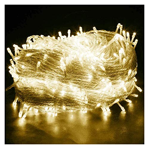 ZSMPY Fairy Lights Solar LED Fairy String Lights Outdoor, (100 LED~500 LED 8 Modes) 12m Copper Wire Solar Garden Lights Waterproof for Halloween Christmas Tree Garden Home Wedding Party Rope Lights